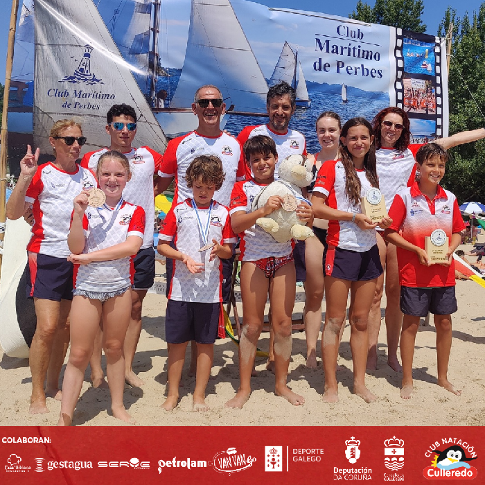 Travesía a nado Praia de Perbes :: Club Natación Culleredo